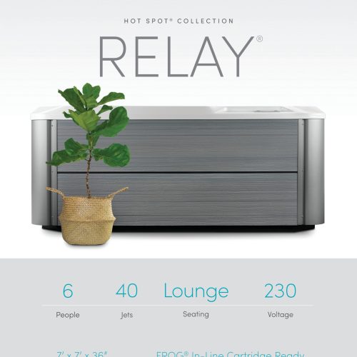 Hot Spring Relay - 6 Person Hot Tub - Hot Tub In Stock