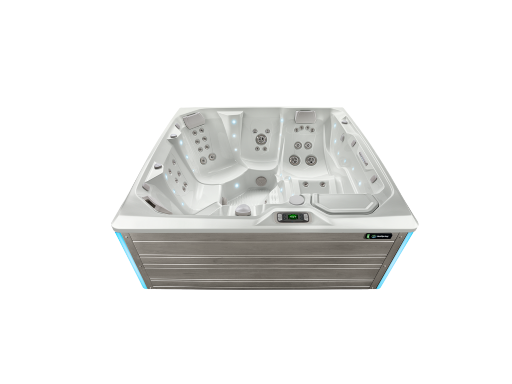 Hot Spring Flair - 6 Person Hot Tub - In Stock - Healthmate Hot Tubs