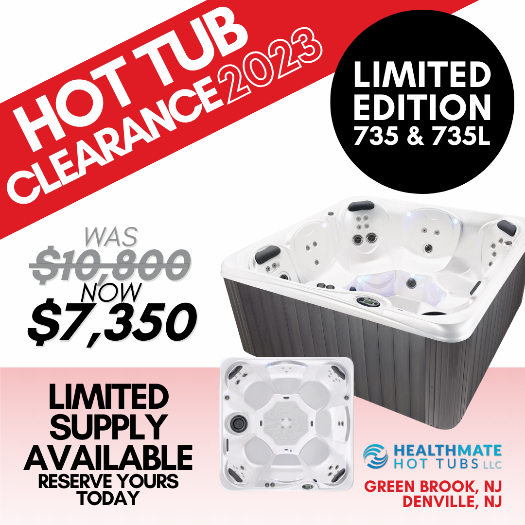 6-7 Person Limited Edition Hot Tubs - Healthmate Hot Tubs
